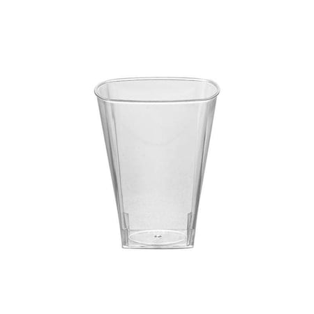 Smarty Had A Party 8 oz. Clear Square Plastic Cups (336 Cups), 336PK ...