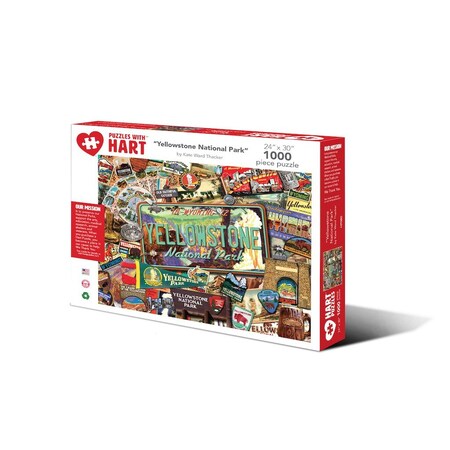 Hart Puzzles Yellowstone National Park by Kate Ward Thacker HP080 | Zoro