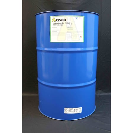 Hasco FM Hydraulic AW 32 55-Gallon Drum 1214-DR | Zoro