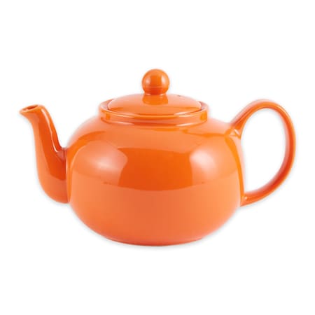 Rsvp International Stoneware Teapot, Orange CHAI-OR | Zoro