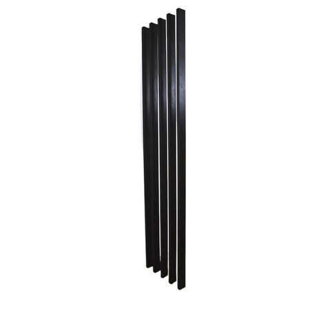 Ejoy 106in x 4in Wood and Poly Composite Decorative Privacy Screen ...