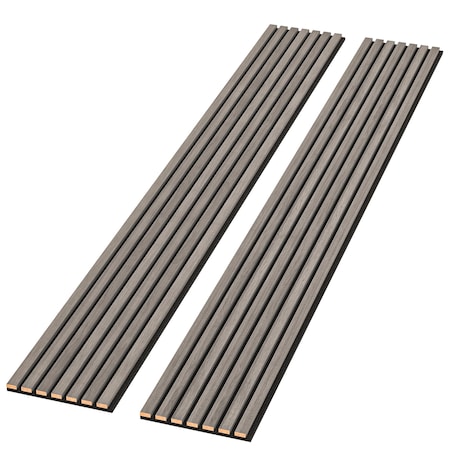 Ejoy Acoustic Vinyl Wall Cladding Siding Board, 12.6 x 106 x 0.8, 2PK ...