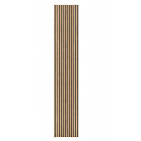 Ejoy Acoustic Vinyl Wall Cladding Siding Panel, 94.5 in. x 4.8 in. x 0. ...
