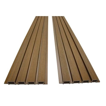 Ejoy Exterior Shiplap Slat Wall Siding Panels for Outdoors, 8.5 x 94.5 ...