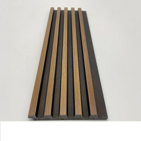 Ejoy Acoustic Vinyl Wall Cladding Siding Panel, 94.5 in. x 4.8 in. x 0. ...