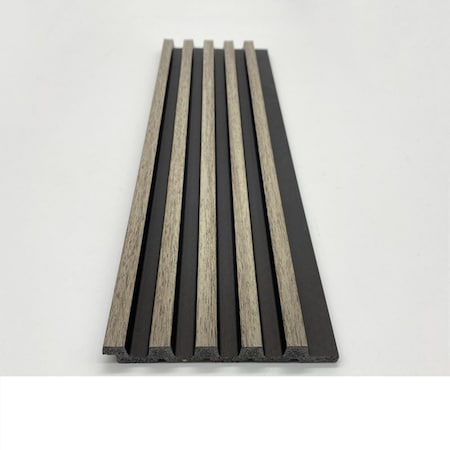 Ejoy Acoustic Vinyl Wall Cladding Siding Panel, 94.5 in. x 4.8 in. x 0. ...