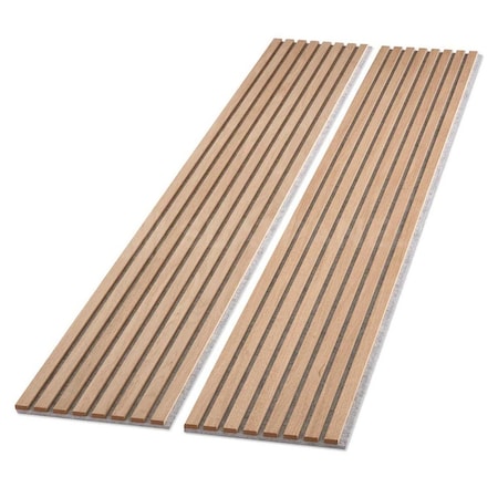 Ejoy Acoustic Vinyl Wall Cladding Siding Board, 12.6 x 106 x 0.8, 2PK ...
