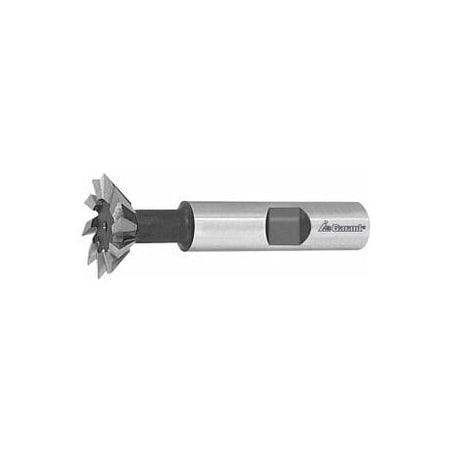 Garant Dovetail Milling Cutter, Form C, 45 Deg, Uncoated, 22 mm 194040 ...
