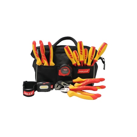 Holex Electrician Tool Kit, 14 Pieces U68006 HOLEX1 | Zoro