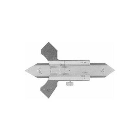 Holex Weld Seam Gage with Slide, Stainless Steel 477600 | Zoro