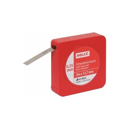 Holex Feeler Gage Shim Roll, 12.7 mm x 5 m, Carbon Steel, Thickness: 0. ...