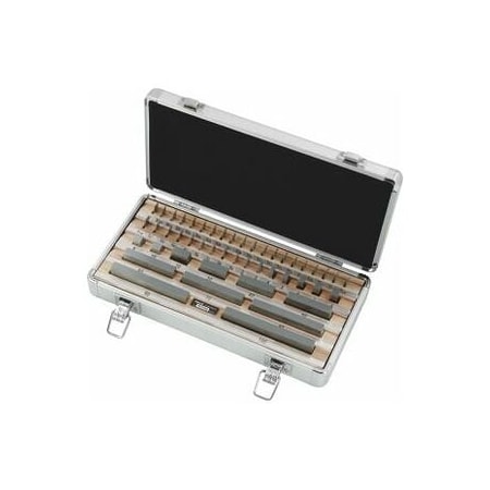 Holex Gage Block Set, Tolerance Class 2, Number of Gage Blocks: 47 ...