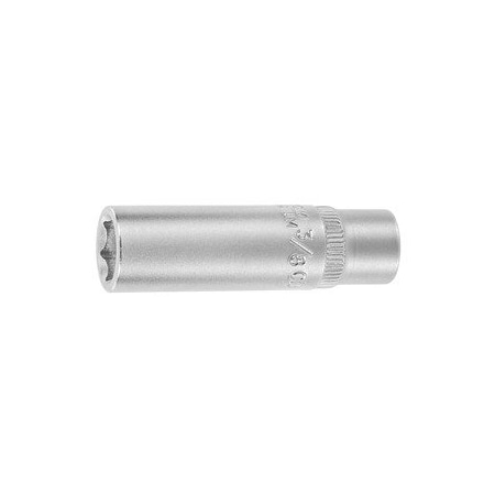 Holex 1/4 inch Drive Socket, 6 pt, Deep, 3/8 inch 631417 3/8 | Zoro