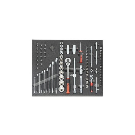 HOLEX Socket Set, 82 Piece, - 955025 82