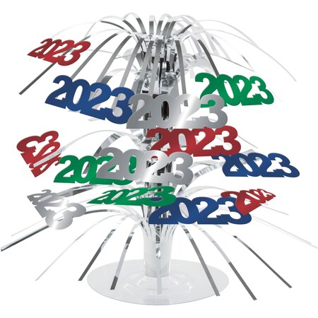 Creative Converting 16" x 8" 2023 Centerpiece PK12, 12PK 357342 | Zoro