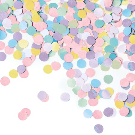 Creative Converting .5 oz Pastel Tissue Confetti, 12PK 360487 | Zoro