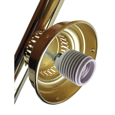 Holland Bar Stool Co Penn State 3 Shade Billiard Light, Brass Fixture ...