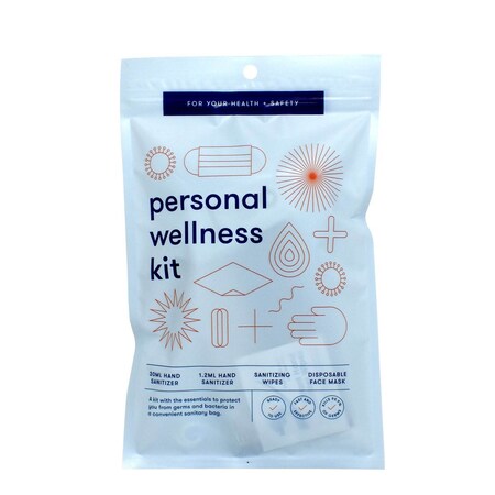Hotel Emporium Personal Wellness Kit 100/case PK HE-WELL-KIT | Zoro