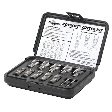 Hougen RotaLoc Annular Cutter Kit Fractional 17001 | Zoro