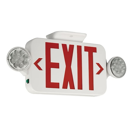 Compass LED Exit Sign / Emergency Light Combo, Self-Diagnostics, CCRSD ...