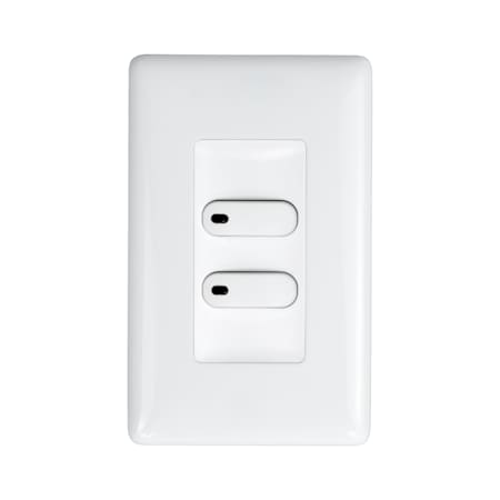 Hubbell Control Solutions Low Voltage Switch LVSM1NPWH | Zoro