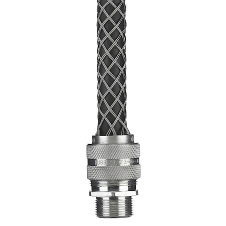 Hubbell Wiring Device-Kellems Deluxe Cord Grip, Straight, Aluminum Body ...