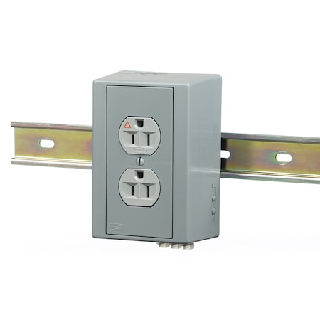 Hubbell Wiring Device-Kellems Complete Unit- IG, DIN Rail Box, 15A, IG ...