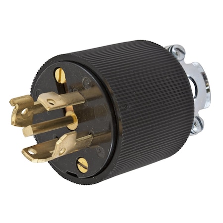 Hubbell Wiring Device-Kellems Locking Plug, Non-NEMA, 30 A, 250/600V AC ...