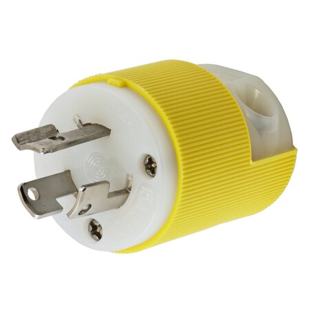 Hubbell Wiring Device-Kellems Locking Plug, L6-15P, 15 A, 250V AC ...