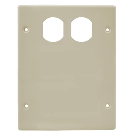 Hubbell Wiring Device-Kellems Cover Plate Raceway, HBL6750 Series, 6-3/ ...