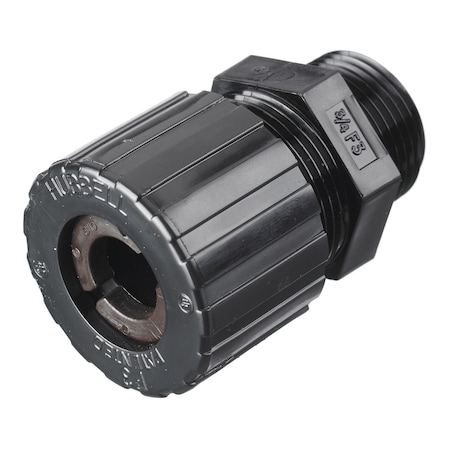 Hubbell Wiring Device-Kellems Cord Connectors, Straight Male, .500 ...