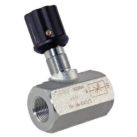 Hydac DV-12-01.X/5 Inline Hydraulic Needle Valve, Size 12 DV-12-01.X/5 ...