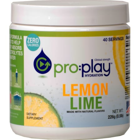 Hydration Health Products Pro:play Hydration Powder, Lemon Lime, 40 ...
