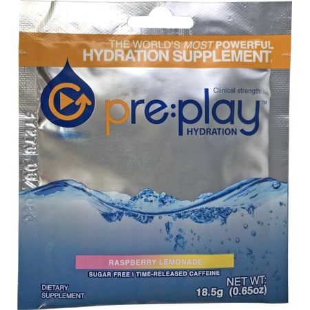 Hydration Health Products Pre:play Hydration Powder, Raspberry Lemonade ...