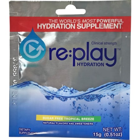 Hydration Health Products Re:play Hydration Powder, Tropical Breeze ...