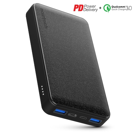 Naztech Naztech 20000mAh PD+QC Fabric Power Bank 15143 | Zoro