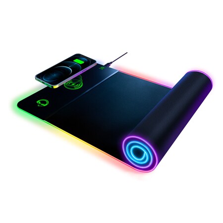 Hypergear Battle Charge RGB 15W Wireless Gaming Mouse Pad 15584 | Zoro