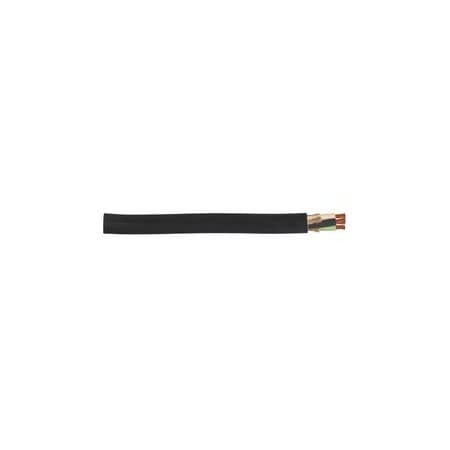 Prysmian Portable Cord, SOOW, 4 AWG, 4 C, Black, CPE, Stranded, 600V ...