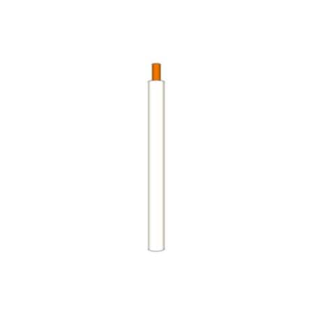 Ascent Lead Wire, CSA TEW (UL 1015), 18 AWG, Solid, White, 1 ft 1015 ...
