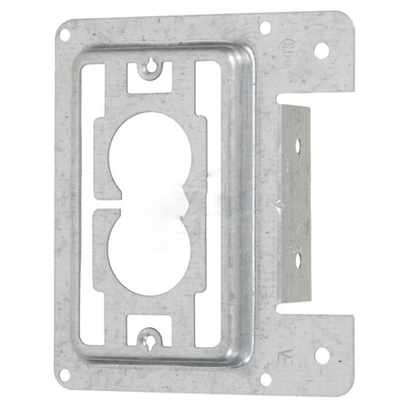 American Imaginations Wall Mount Galvanized Steel Low Voltage Mounting ...