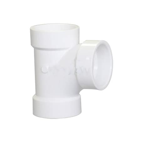 American Imaginations 3 in. White Tee PVC Sewer Sanitary Tee AI-38062 ...
