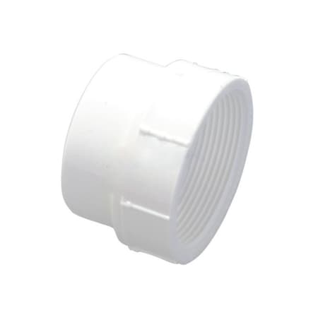American Imaginations 3 in. White Round Sewer Clean Out Adapter AI ...