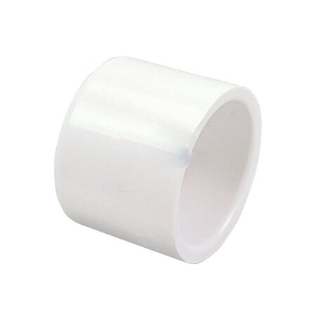 American Imaginations 1.25 in. White Plastic PVC Cap AI-38272 | Zoro