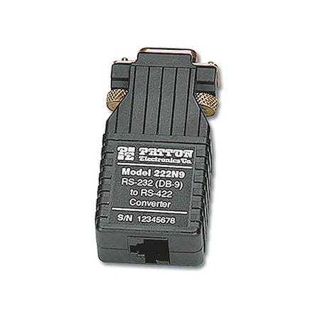 Patton Electronics Connect-It Rs232-Rs422 Conv, Db9F-Rj45 222N9FRJ45 | Zoro