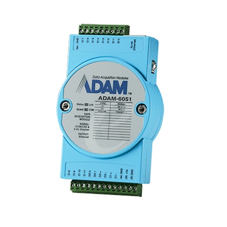 Advantech 16-Ch Isolated Di/O W/Counter Module ADAM-6051-D | Zoro