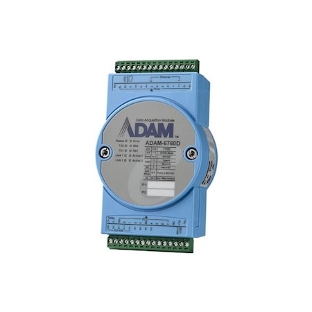 Advantech Manufacturing 8DI/8SSR Relay IoT I/O Gateway with Node-RED ...