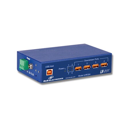 Advantech 4-Port High Retention Usb Full Speed Iso. Hub BB-UHR304 | Zoro