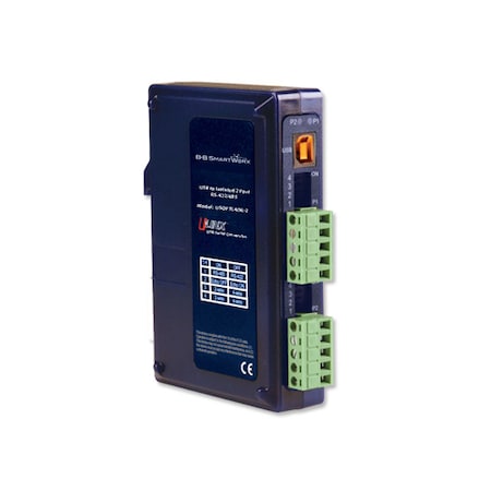 Advantech Usb To Rs-422/485, Isoalted, Din Rail, 2 Port BB-USOPTL4DR-2 ...