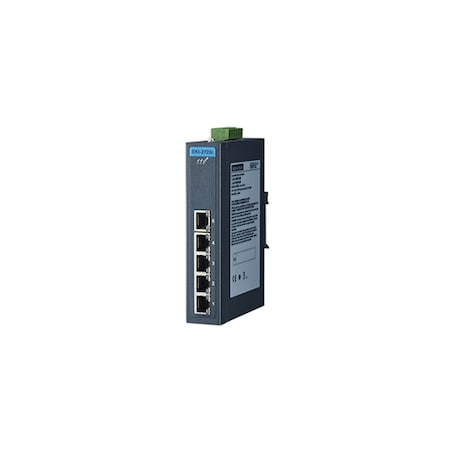 Advantech 5-Port Ind. Unmanaged Gbe Switch EKI-2725-CE | Zoro