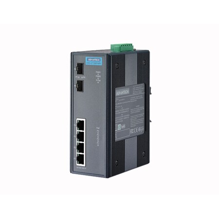 Advantech 4+2 Giga W/4 802.3At Poe Industrial Switch EKI-2726FHPI-AE | Zoro